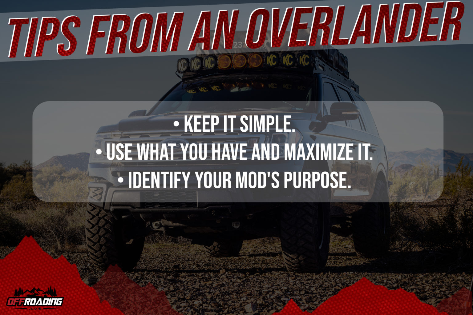 Top 3 Expedition and Explorer Overland Builds – Offroading 4×4 Guides ...